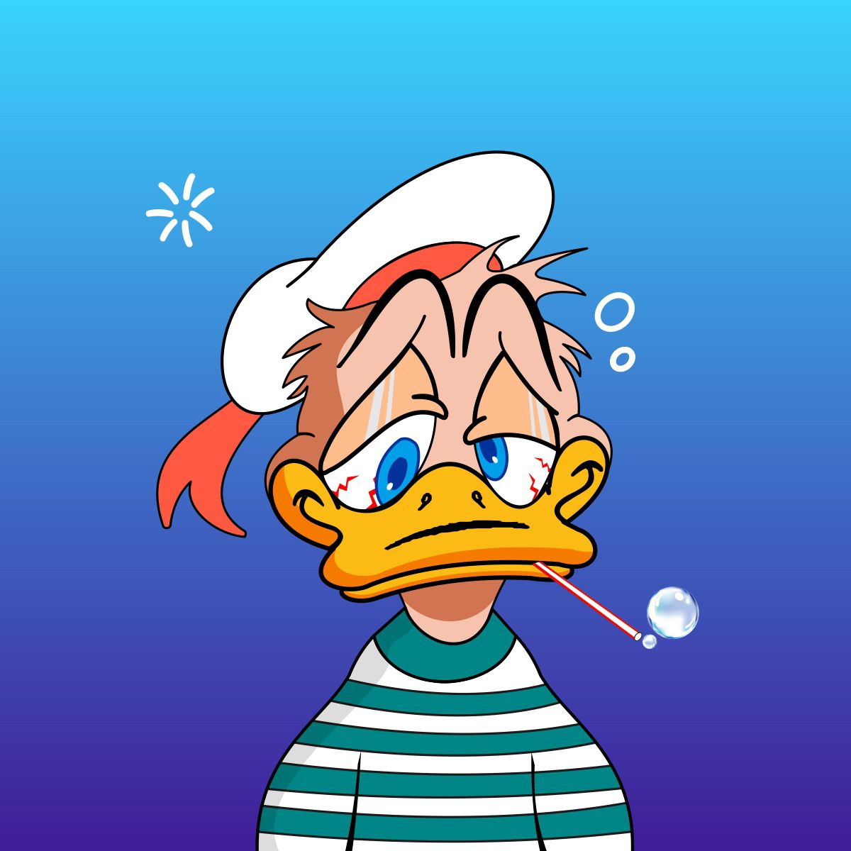 Donald Duck Crying